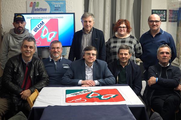 Conferma per l'esecutivo della Uildm di Chivasso. Renato Dutto è ...