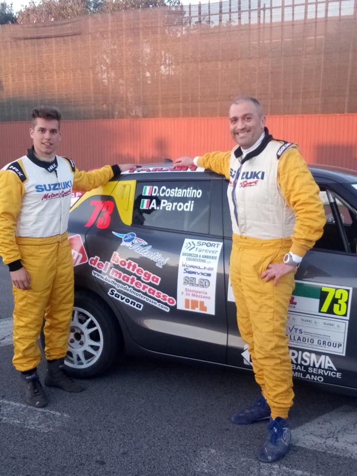 Al Rally del Ciocco Danilo Costantino e Alessandro Parodi sono ottavi ...
