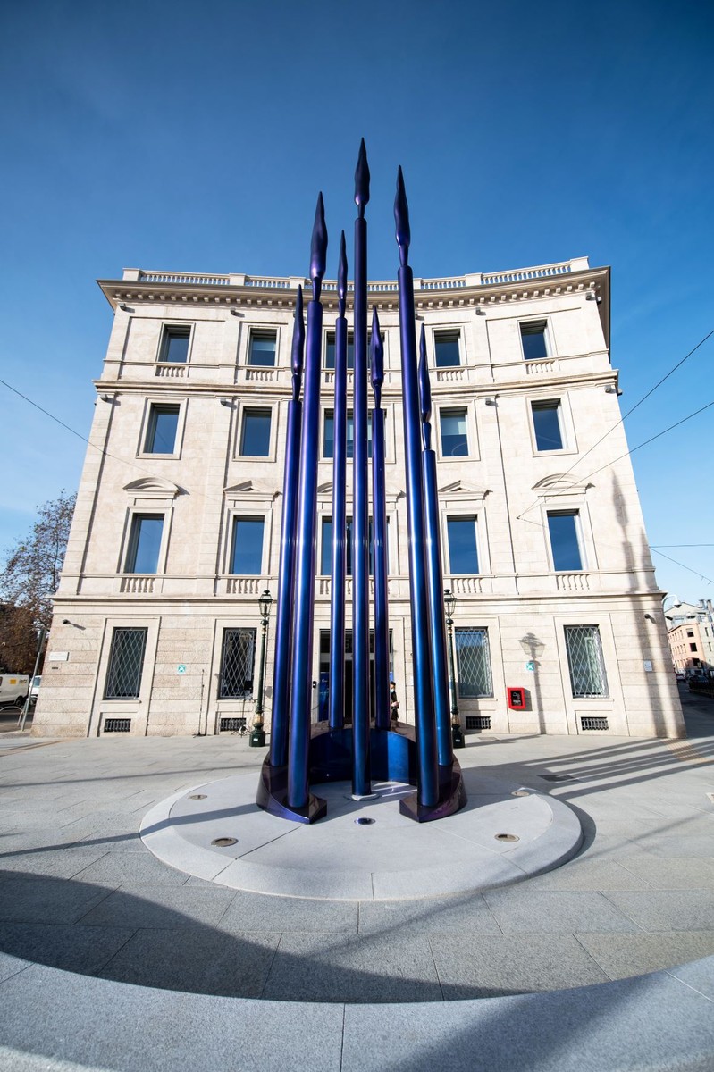 Inaugurata in largo Regio Parco la nuova opera d'arte pubblica di ...