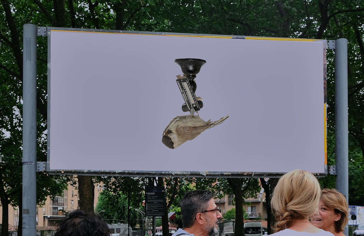 Opera Viva, il Manifesto: affissa l'opera Natura Morta di Gianluca e ...