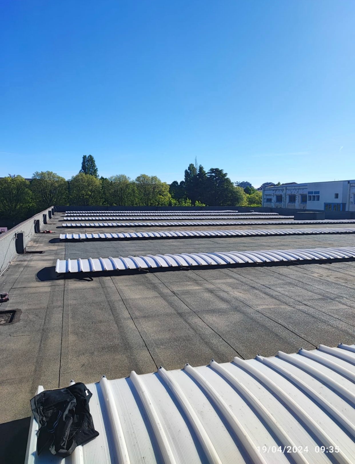 Riparata la copertura della palestra dell'Istituto Primo Levi a Torino ...