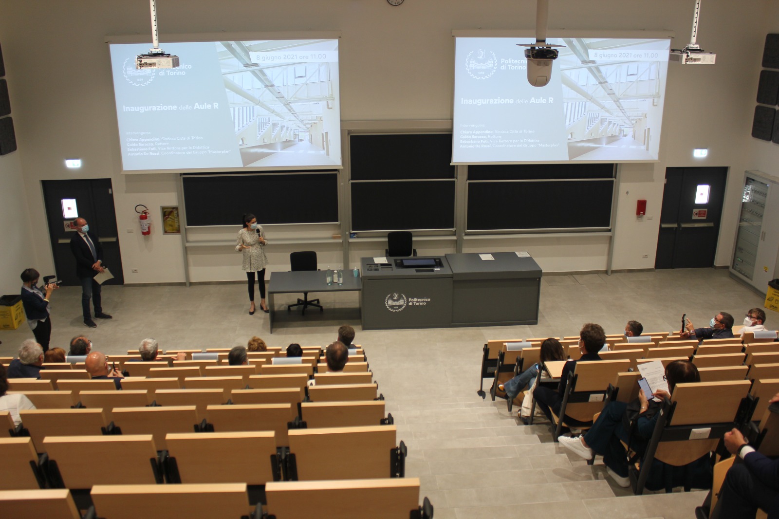 Il Politecnico inaugura le nuove Aule R: “Gli studenti sono il nostro ...