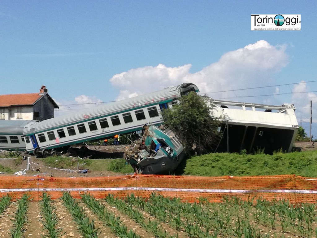 Sei gli indagati per la tragedia ferroviaria del maggio 2018 a Caluso ...