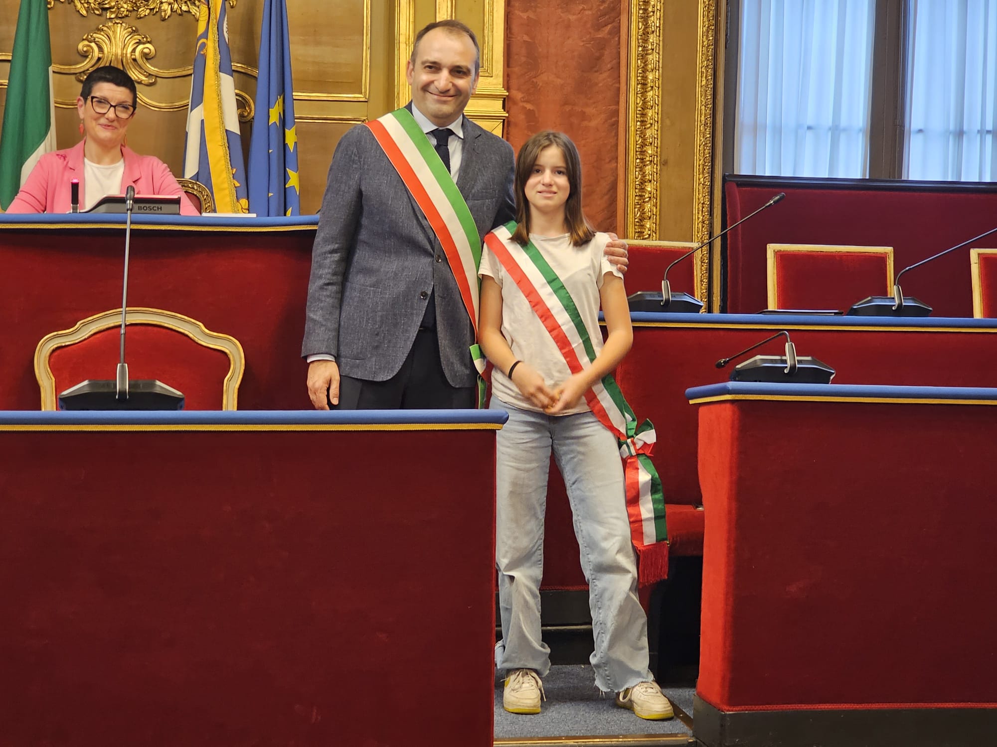 Lo Russo incontra la sindaca dei ragazzi Agnese: "La politica è ...