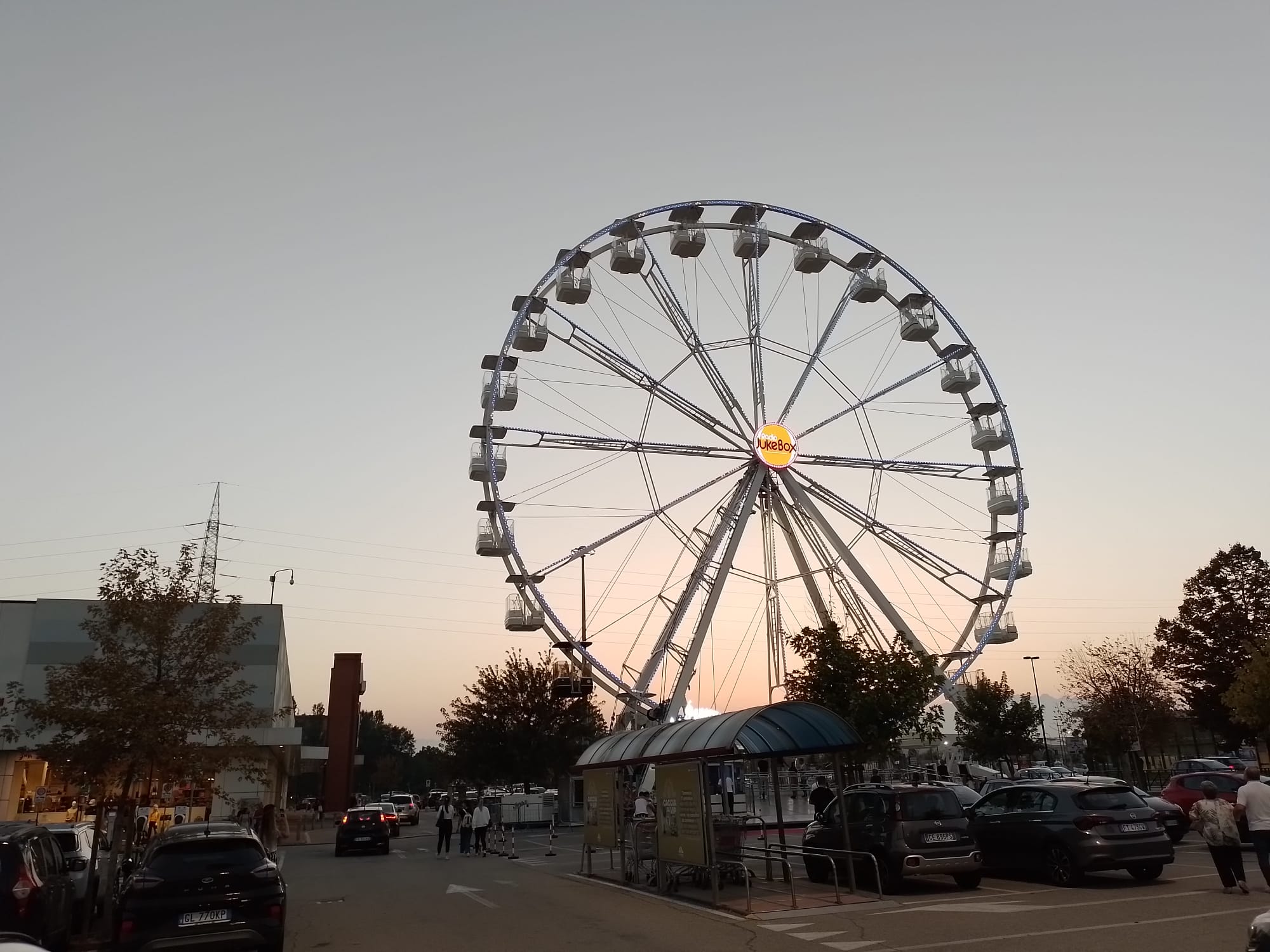 Torino sud vista da 38 metri di altezza, grazie alla ruota panoramica ...