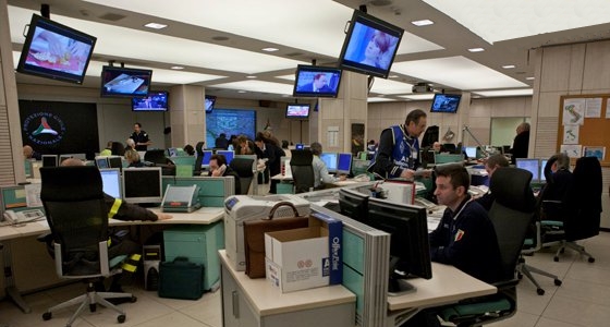 Maltempo: aperta 24 ore su 24 la sala operativa della Protezione Civile ...