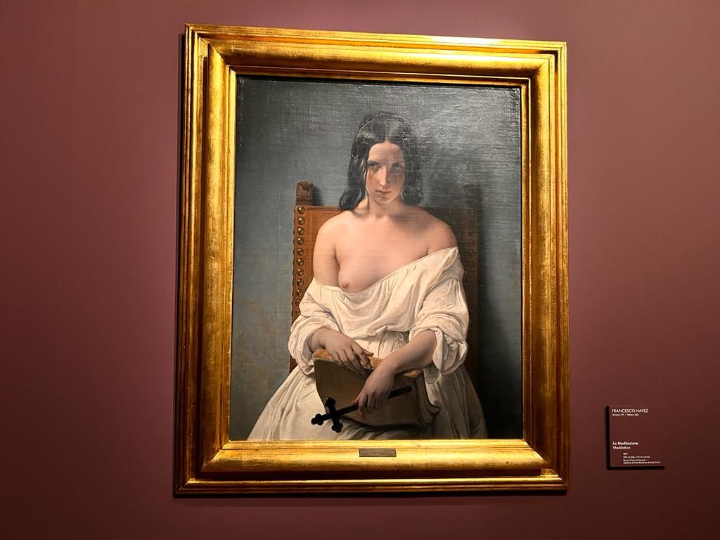Hayez alla Gam: dalla Meditazione a l’Accusa Segreta, le opere in ...