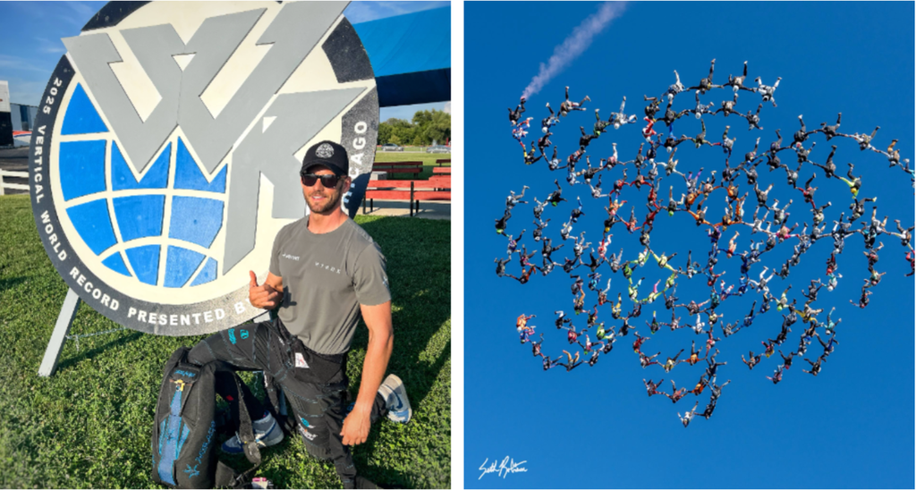 Alberto, il paracadutista torinese al suo quinto record: “Affronto i ...