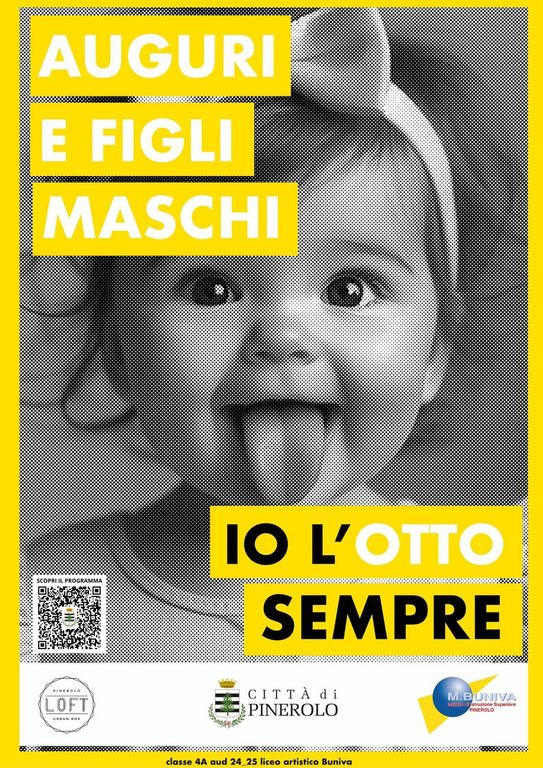 Da stasera fino al 31 marzo a Pinerolo ‘Io l’otto sempre’ - Torino Oggi